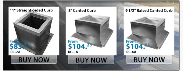 Equipment Curbs and Rails from Pipe Support Express