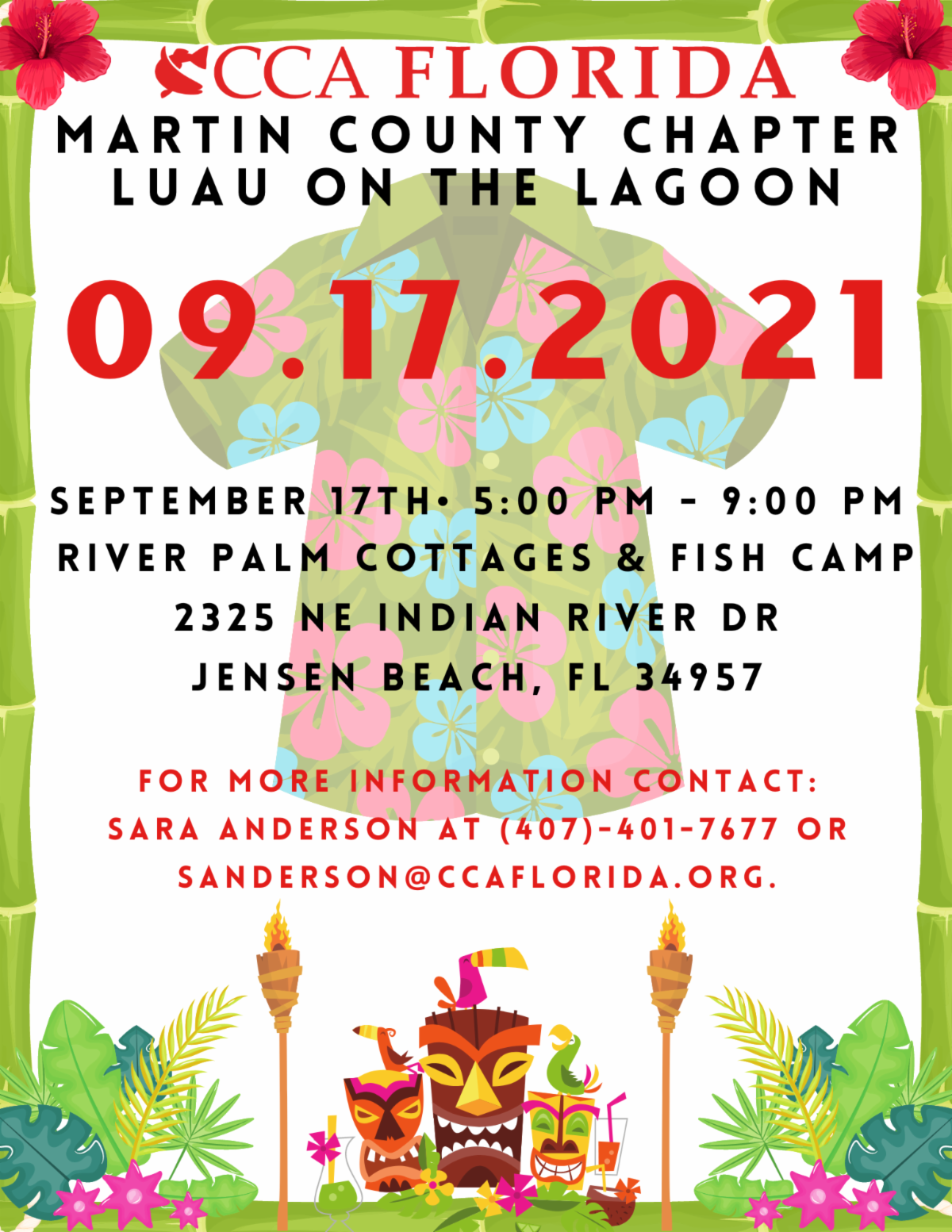 2021 CCA FL Martin County Chapter Luau on the Lagoon