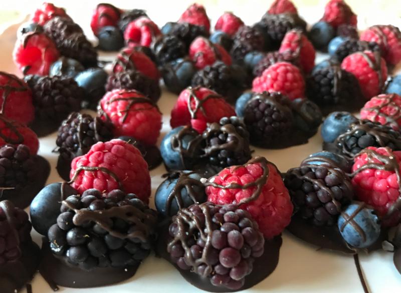 Chocolate Berry Patches