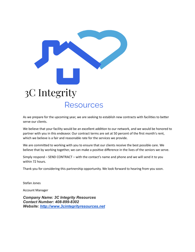 3C Integrity Contract Opportunity