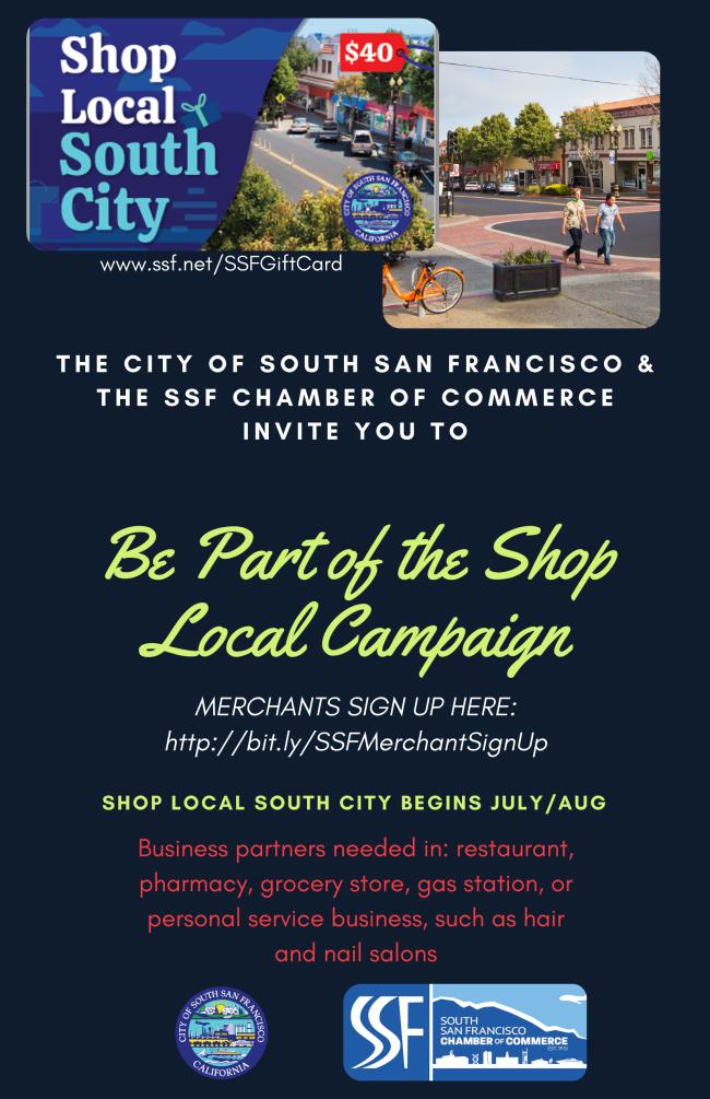 Reminder - Shop Local South City - Merchant Sign Up