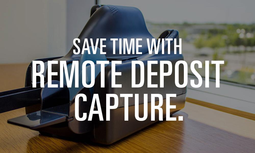 A better way to deposit checks.