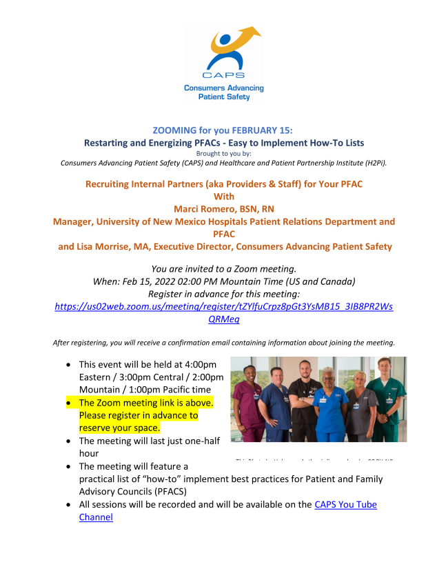 Recruiting Provider and Staff for your PFAC