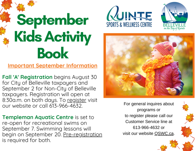 QSWC September Kids Activity Book