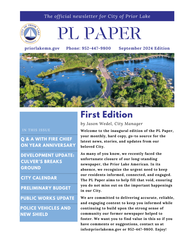 Introducing the PL Paper