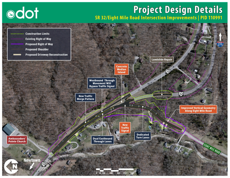 Virtual Open House - SR 32 & Eight Mile Rd Intersection Improvements