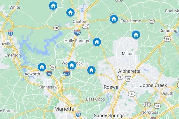 Available New Homes in Cherokee County