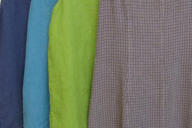 Our favorite linen lines are ready to pick. Offbeat shades that combine ...