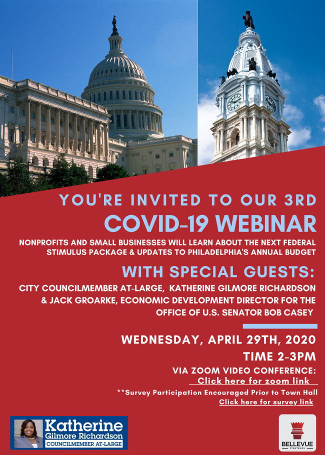 Upcoming Webinar April 29th, 2pm Re: The next federal stimulus package ...
