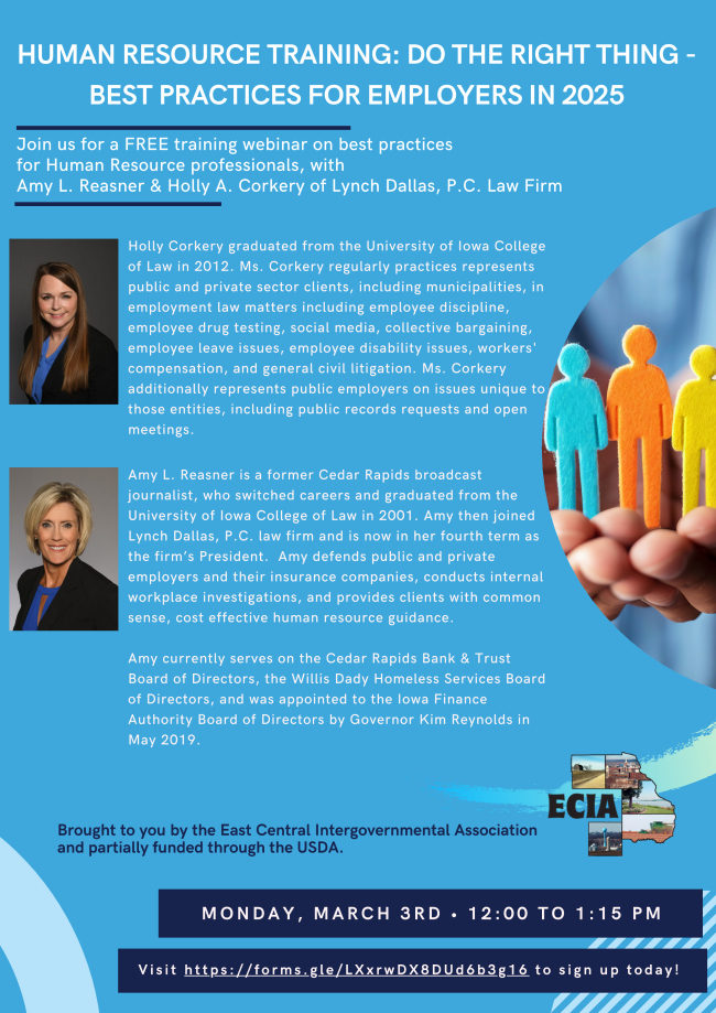 FREE Training Webinar - Human Resources: Do the Right Thing