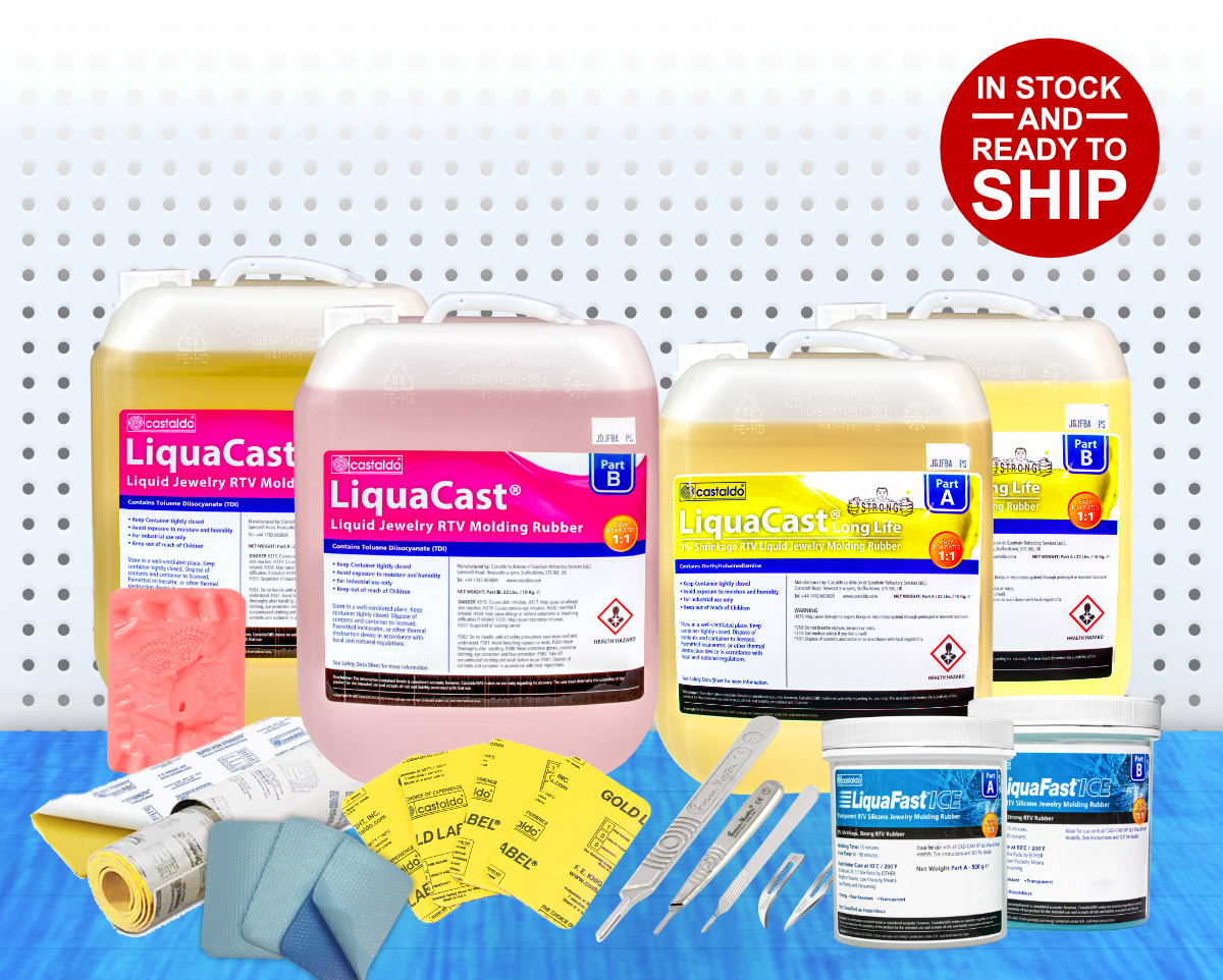 Quality Jewelry Wax Molds Start with Castlado!