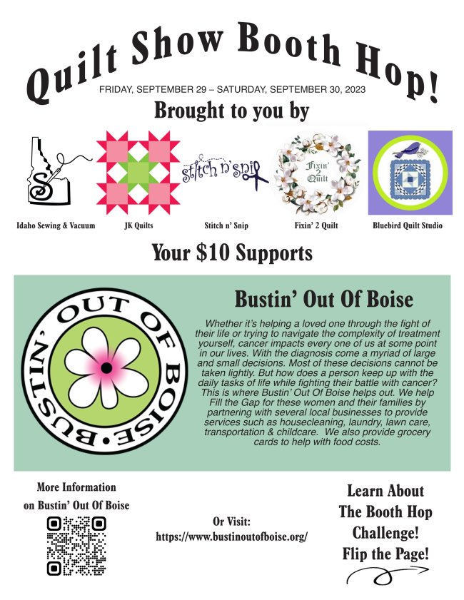 Join our Booth Hop this Friday & Saturday!