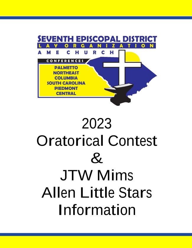 Oratorical Contest & Allen Little Stars Packet