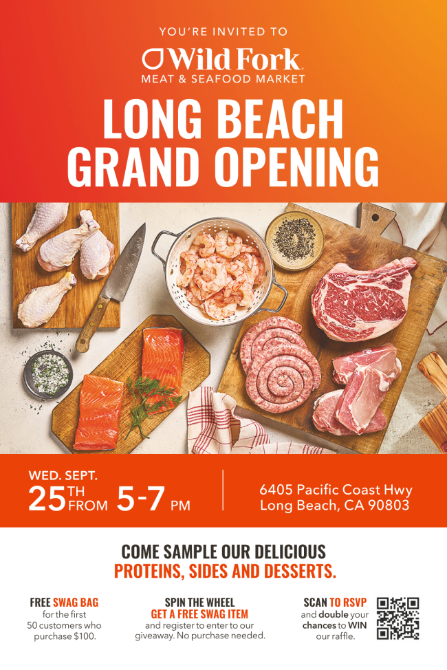 Wild Fork Long Beach Grand Opening - Chamber Member Advertisement