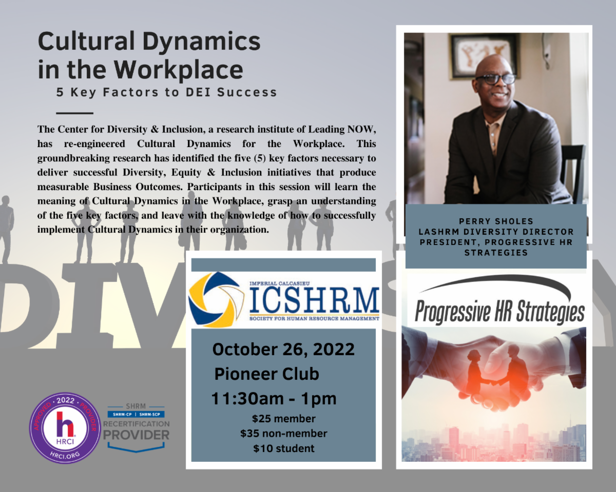 ICSHRM: DEI October Meeting 2022