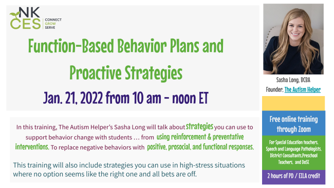 Function-Based Behavior Plans and Proactive Strategies
