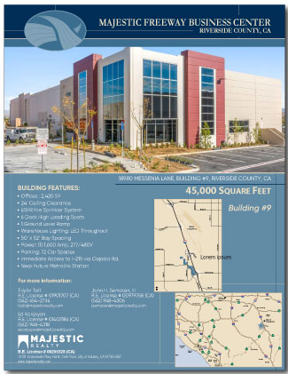 Majestic Freeway Business Center - 45,000 SF Available July 1, 2024 ...