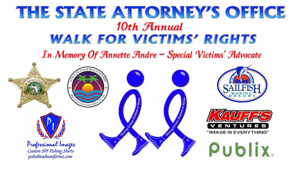 The State Attorney's Office 10th Annual Walk for Victims' Rights