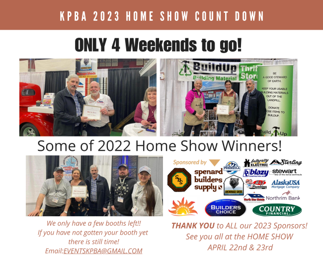HOME SHOW: Only 4 weekends left!