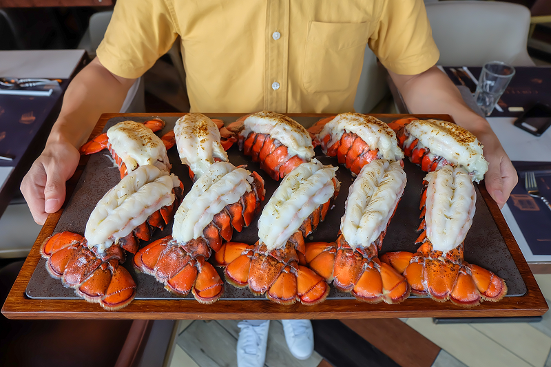 Colossal Size Mega Prawns® - 8 lbs just $229.60.