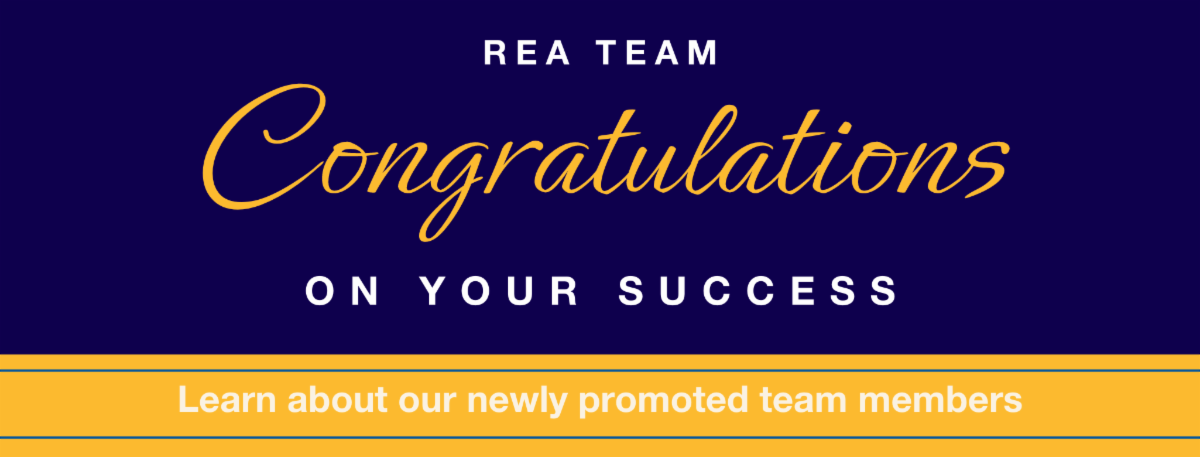 Congratulations To Our Newly Promoted Team Members