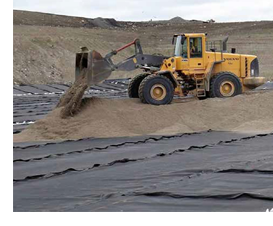Active and Conductive Layers for Geosynthetic Barriers