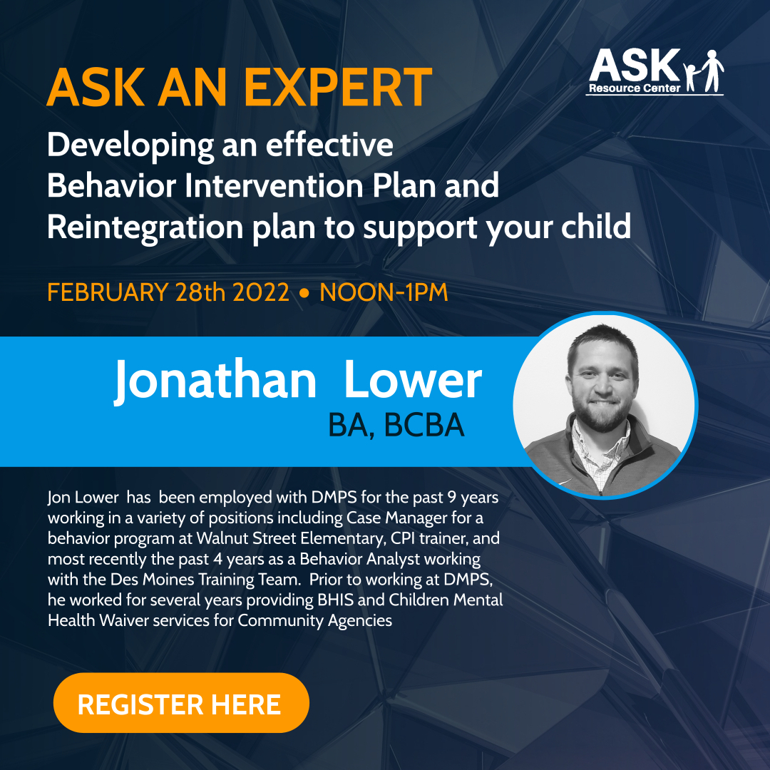 ASK an Expert: Developing an effective Behavior Intervention Plan and ...