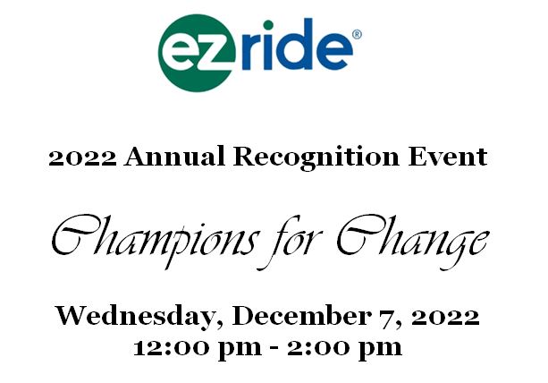 EZ Ride Annual Recognition Event