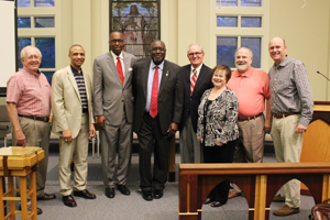 Bishop Swanson Inspires Fallen Attorney's Second Chance