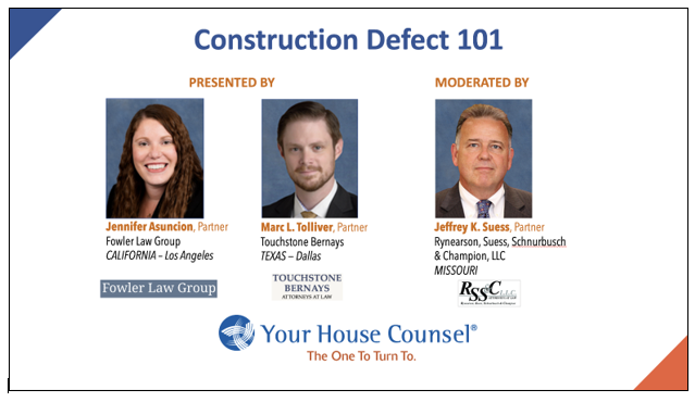 Construction Defects 101