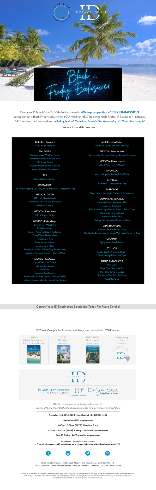 🖤 What's ID doing for Black Friday? It’s a very BIG deal! 🥂