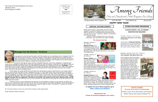 North Kingstown Free Library Newsletter