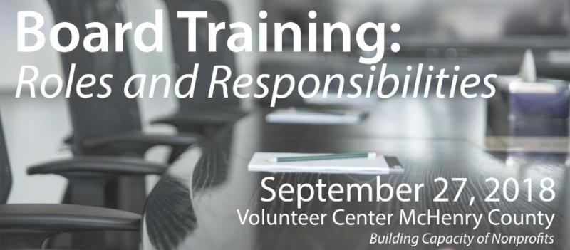 Board Training: Roles and Responsibilities